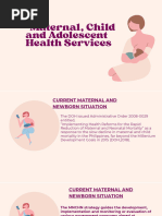 National Safe Motherhood Program Overview | PDF | Maternal Death ...