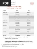 NCEES FE Exam Schedule 2025 | PDF