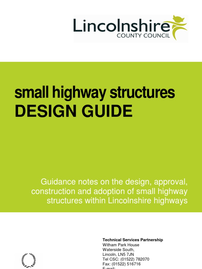 Small Highway Structures Design Guide | PDF | Road | Highway