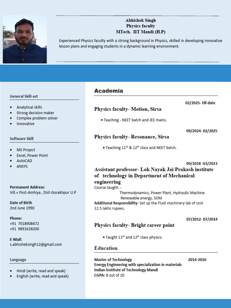 IIT Abhishek Singh Phy. 3 | PDF | Engineering
