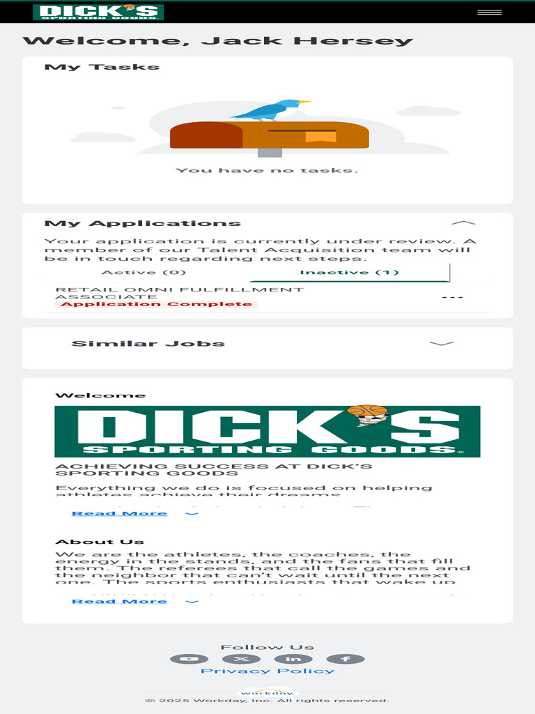 Candidate Home | PDF
