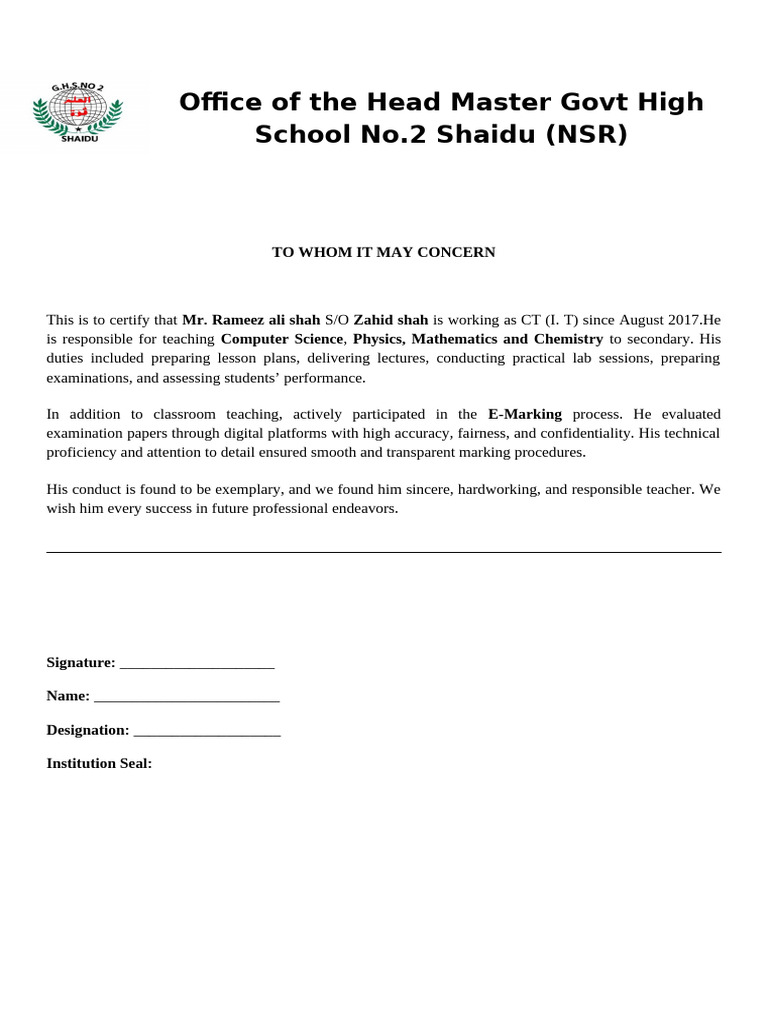 Rameez Experiance | PDF