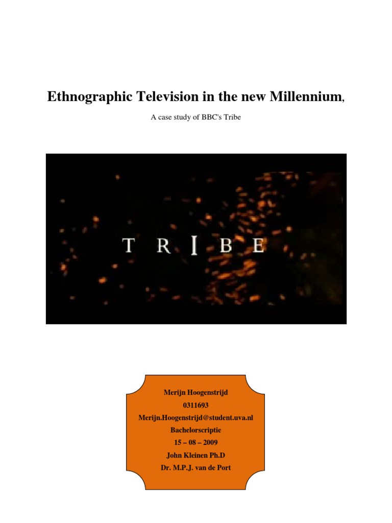 Tribes - Ethnographic Television in The New Millenium | PDF ...