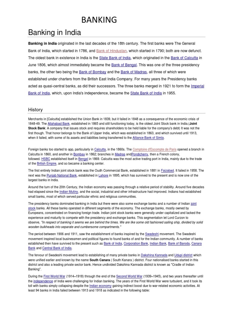 Commerce Project On Banking | PDF | Passbook | Transaction Account