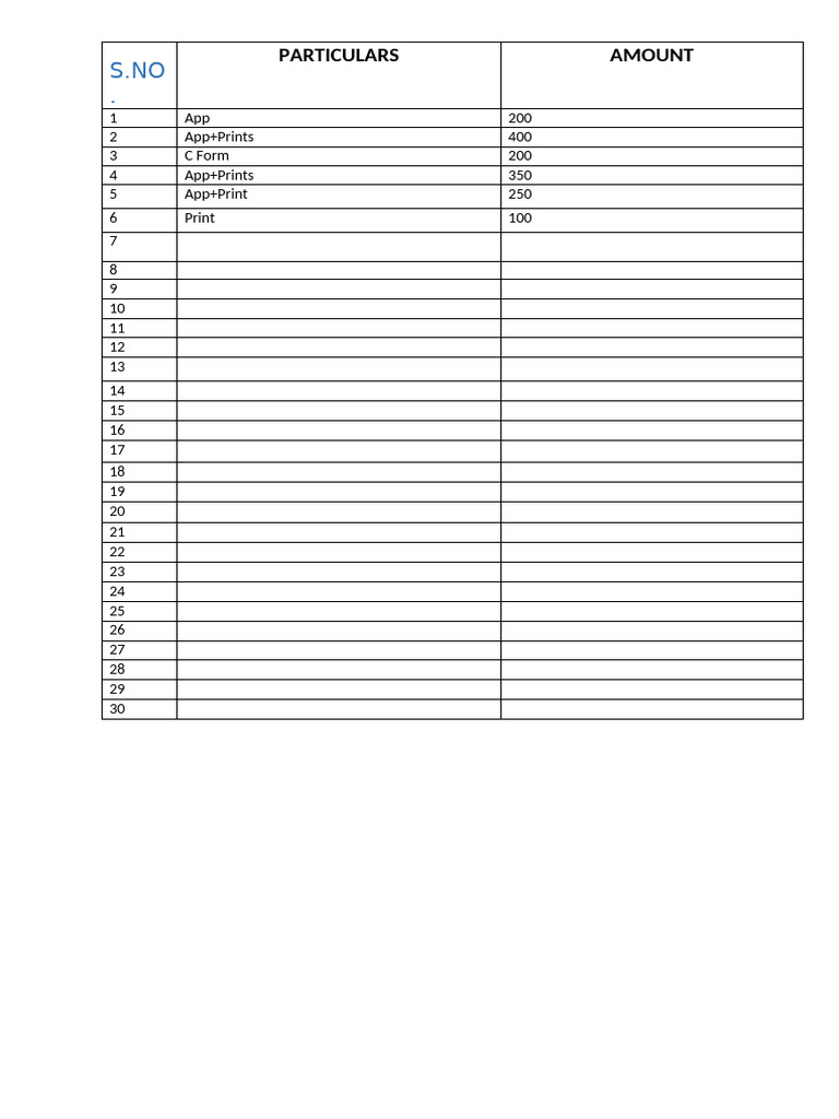 Daily Sheet | PDF