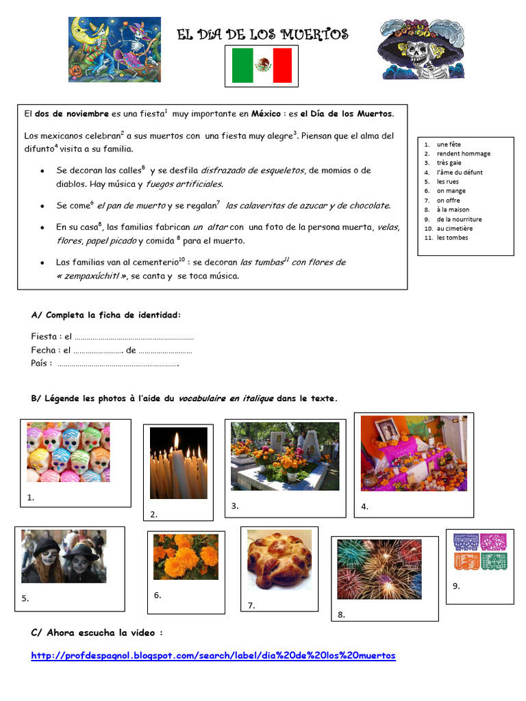 Dia de Los Muertos | PDF | Observancias en honor a los muertos ...