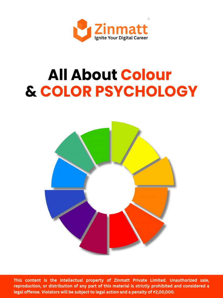 All About Colour & Color Psychology PDF | PDF | Color | Artistic Techniques
