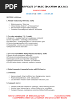 GRADE 10 CSL 001 2026 Exam | PDF | Leadership