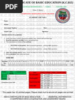 GRADE 10 CSL 001 2026 Exam | PDF | Leadership