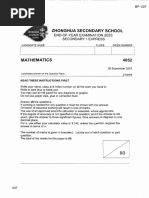 Spicy Math Questions and Solutions | PDF | Triangle | Area