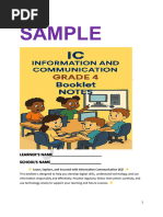 Grade 1 ICT Skills Textbook | PDF | Computer Keyboard | Tablet Computer