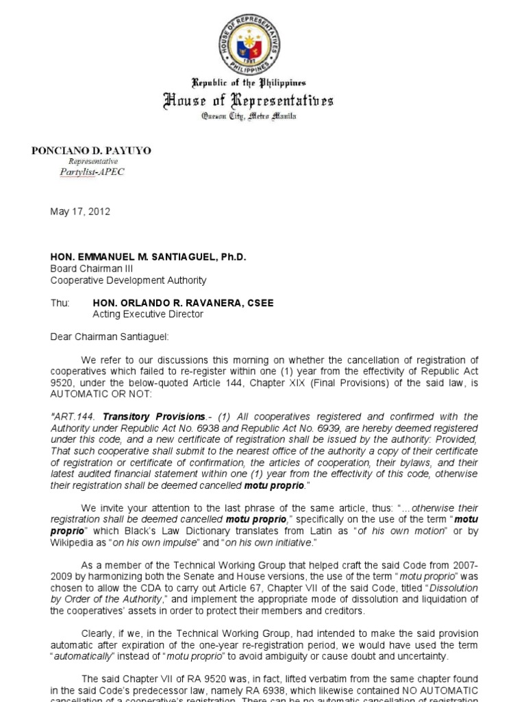 Letter To Cda 01 | Download Free PDF | Liquidation | Business Law