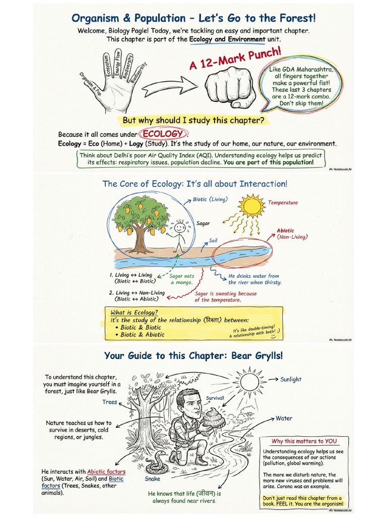 Ecology Organism and Population Survival | PDF