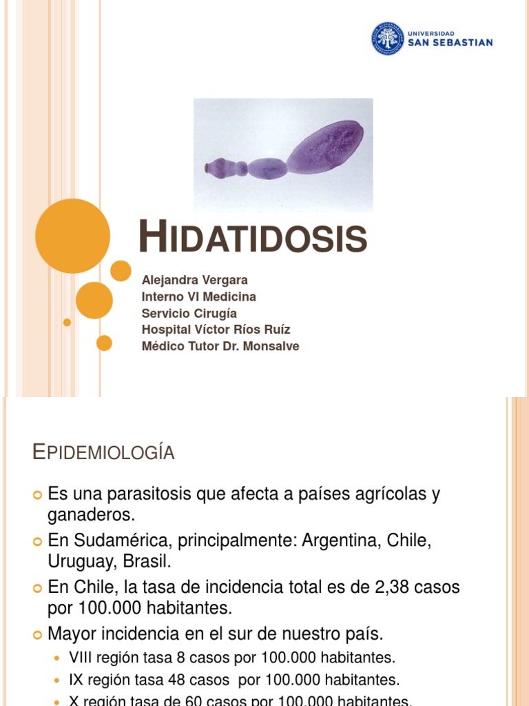 Hidatidosis | PDF | Hígado | Tiroides
