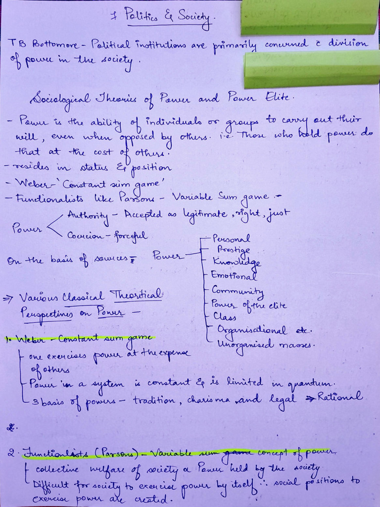 Paper 1 - Chapter 7 - Part 1 | PDF