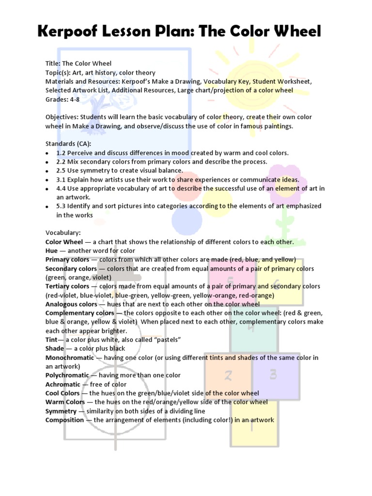 Polychromatic Color Wheel The Color Wheel | PDF | Color | Yellow