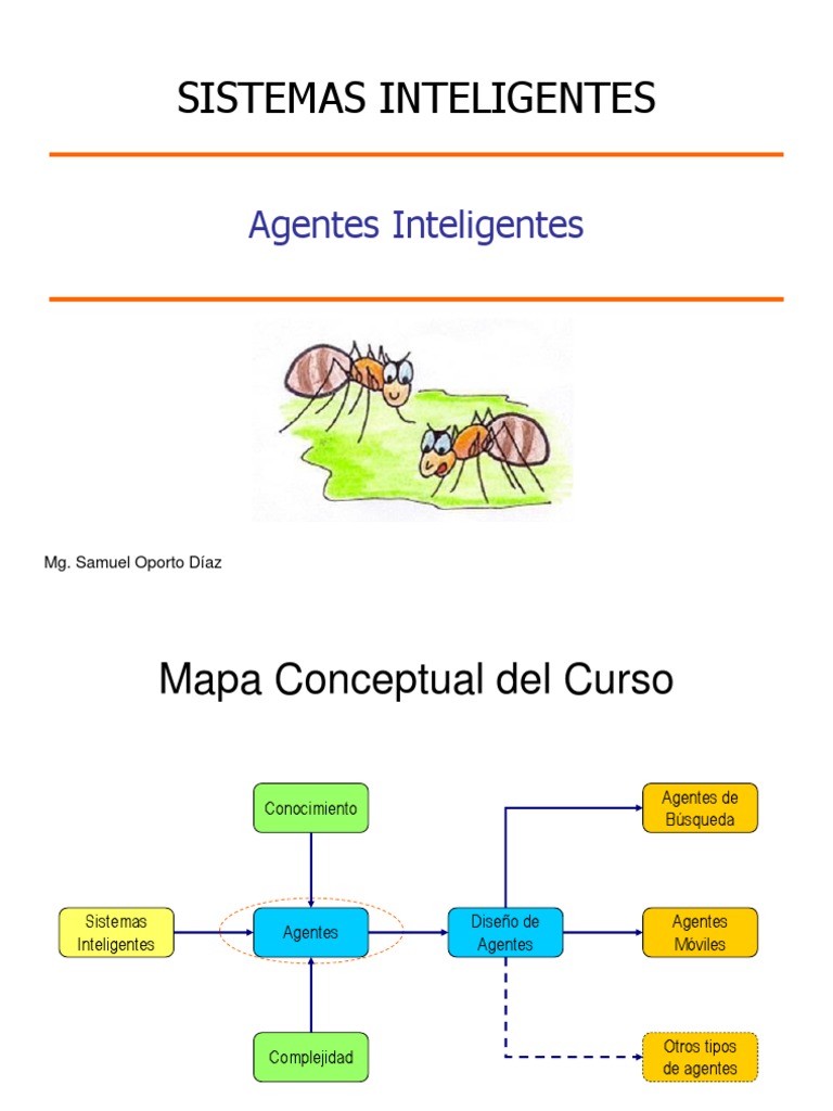 Sistemas Inteligentes. Agente Inteligente | Inteligencia artificial ...