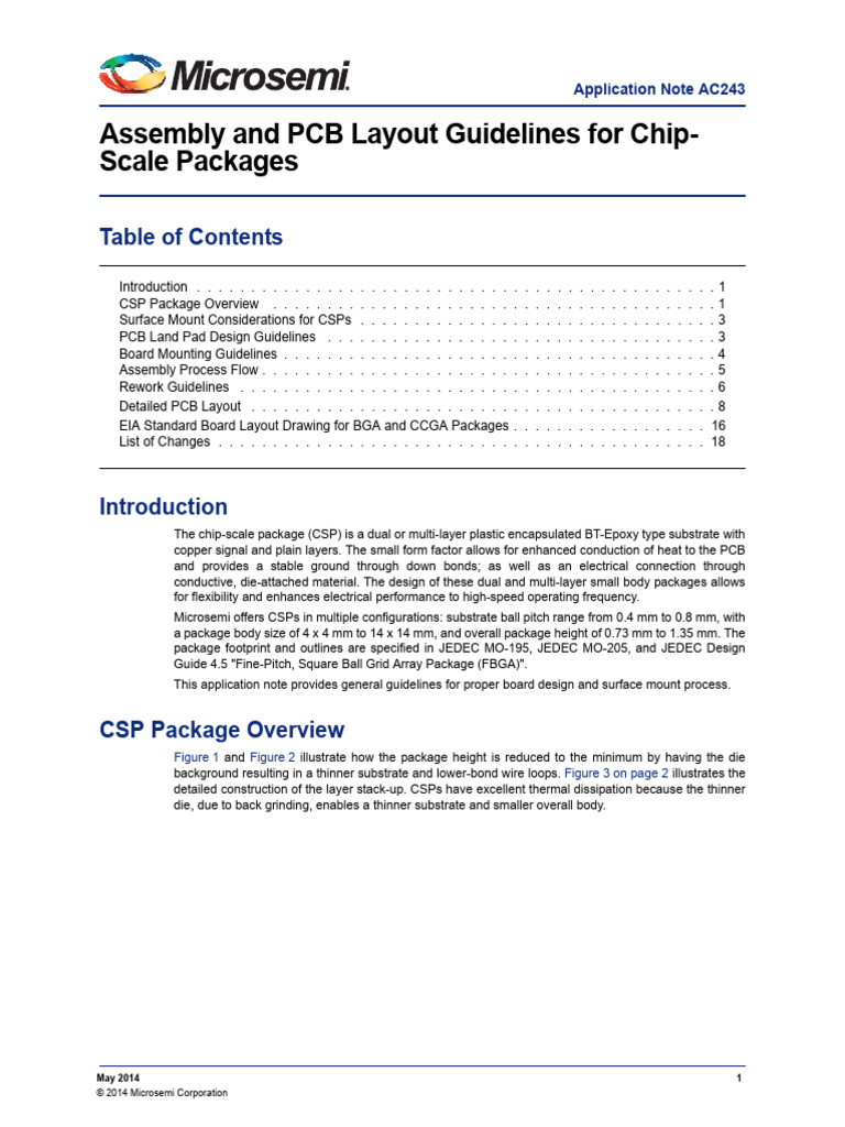 PCB Layout Guidelines For BGAs | PDF | Printed Circuit Board ...
