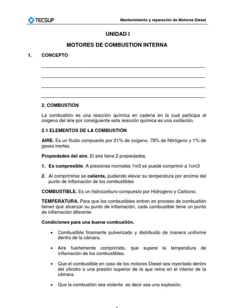 Texto - Tec. Mot. Diesel | PDF | Pistón | Motor diesel