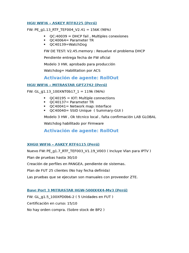 HGU WIFI6 | PDF