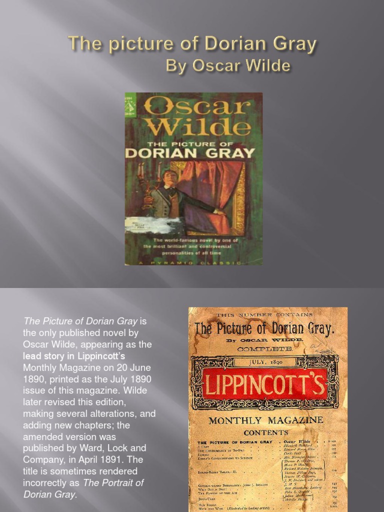 The Picture of Dorian Gray | PDF | The Picture Of Dorian Gray