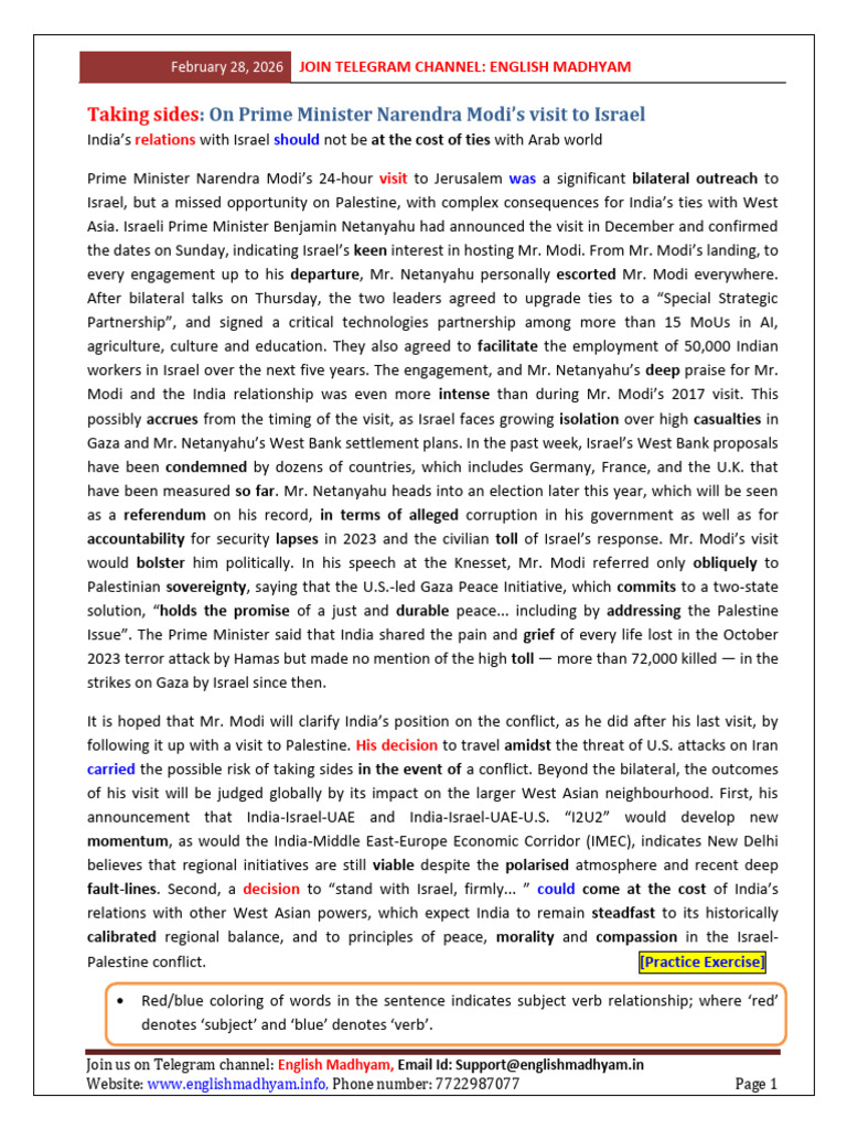 Taking Sides | PDF | Benjamin Netanyahu | Israel