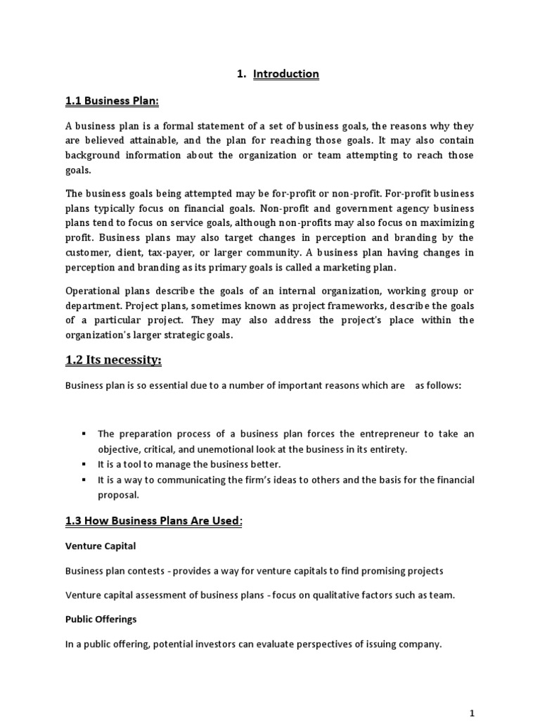 Business Plan of A Theme Park | PDF | Business Plan | Partnership