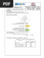 Precast Concrete Lifting Hook Design | PDF | Bending | Structural ...