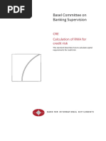 RWA Calculation for Credit Risk Under IRB | PDF | Financial Risk | Banks