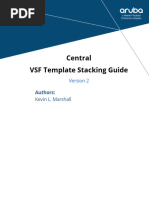 Aruba Switch Stack Configuration Guide | PDF | Computer Science ...