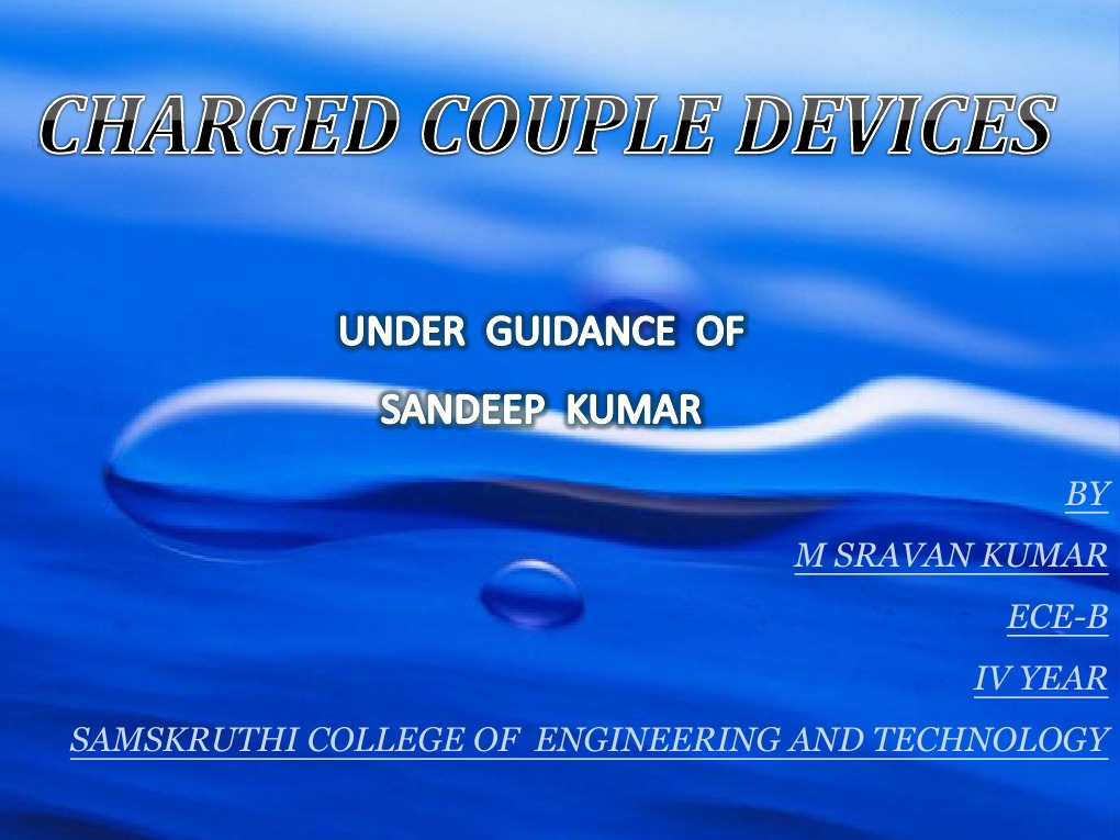 Understanding Charge-Coupled Devices (CCD) | PDF