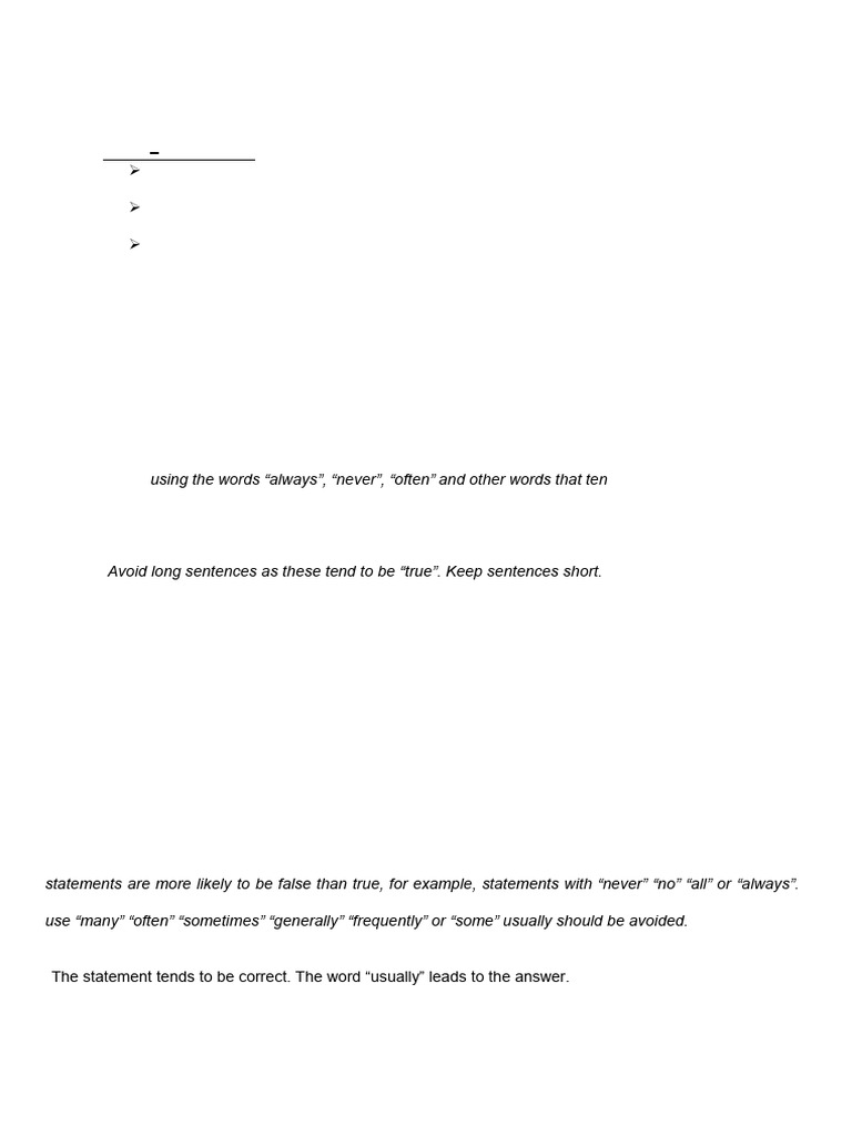 Types of Paper Pencil Tests | PDF | Multiple Choice | Essays