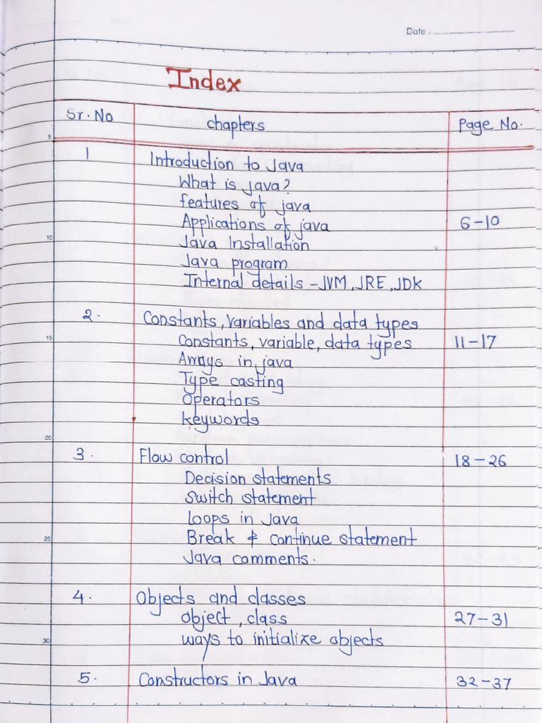 Java Handwritten Notes (Beginner Advanced) | PDF