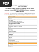 IMM 5669 Schedule A Declaration Form | PDF | Refugee | Crimes