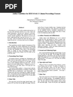 2 Double Column Research Paper Format | PDF | Times New Roman | Typefaces