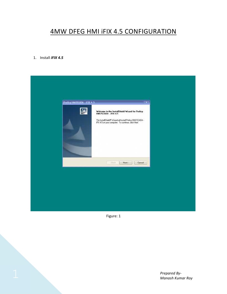 iFIX HMI Installation Guide | PDF | Backup | Computer File