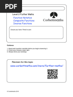 CorbettMaths Reflections Exercises | PDF | Functions And Mappings ...
