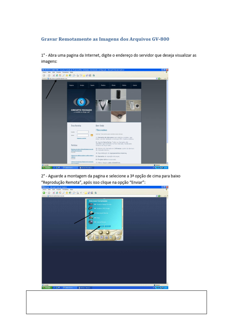GV 800 | PDF | Programas | Informática