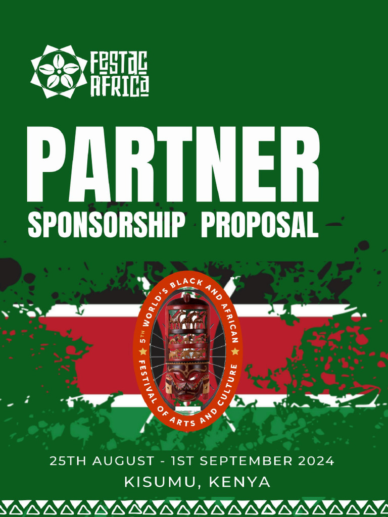 Festac Africa Festival 2024 Partners Sponsorship Proposal | PDF