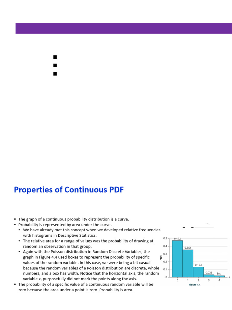 BS-05. Continuous Random Variables | PDF | Probability Distribution ...