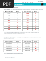 Flippy Do Binary Activity Guide | PDF | Bit | Numbers