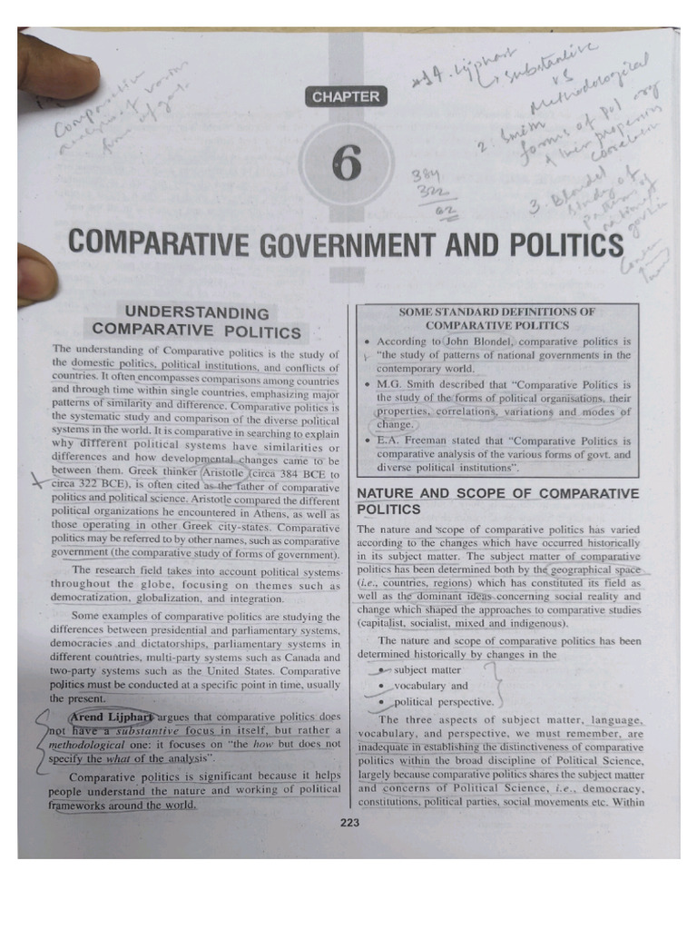 Comparative Politics | PDF