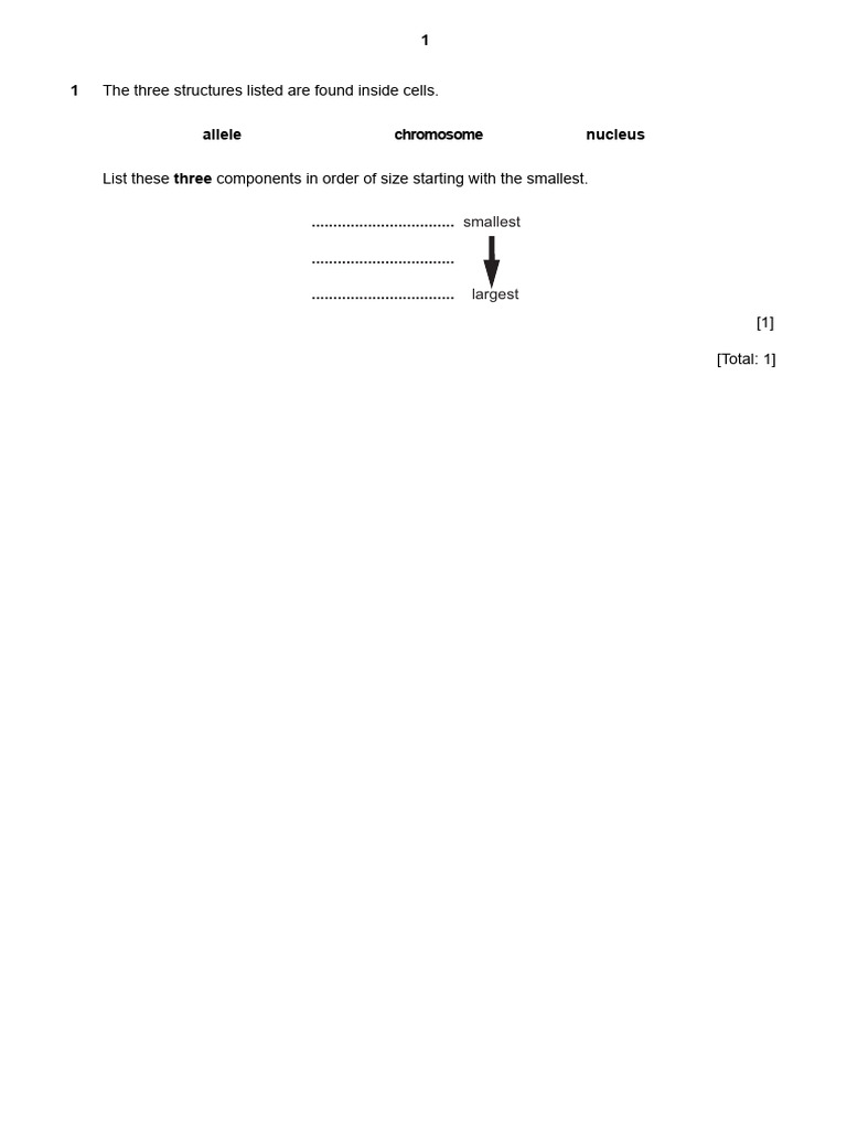 Bio Practice Questions - Inheritance | PDF | Dominance (Genetics ...