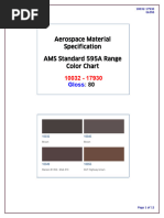 AMS-STD-595A Color Chart Overview | PDF | Brown | Green