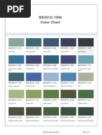 BYD Car Color Codes and Descriptions | PDF