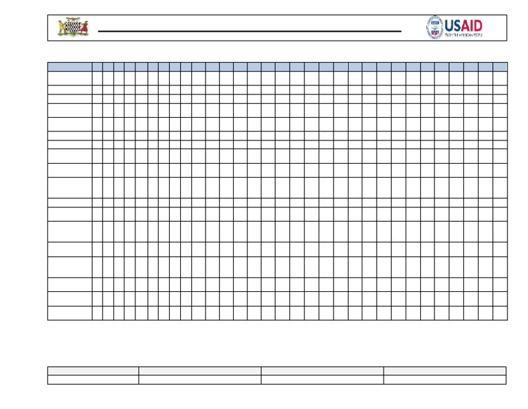 UDHL-CHE-F-001 Cobas C111 Maintenance Log Form | PDF