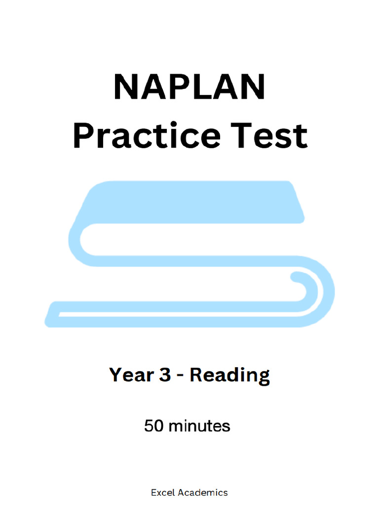 Year 3 NAPLAN Test Reading | PDF