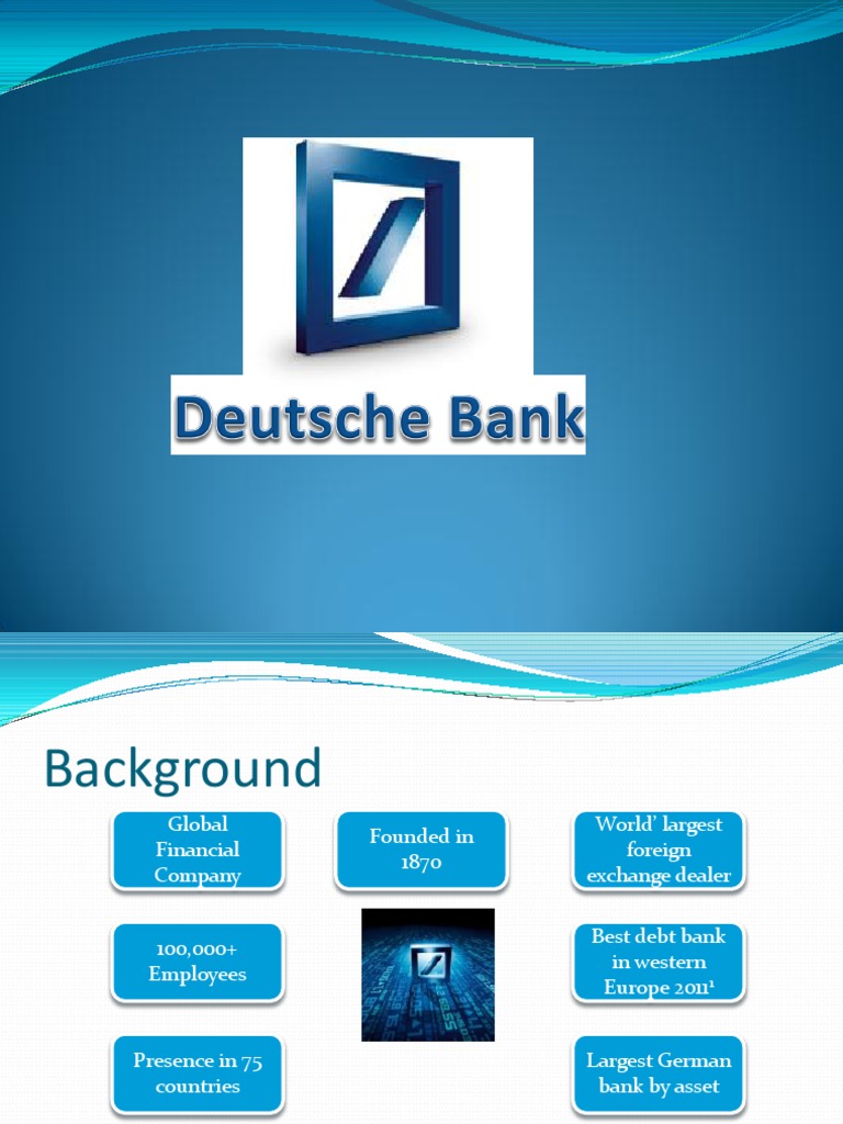 Deutsche Bank | PDF | Deutsche Bank | Securities (Finance)