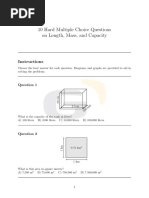 Spicy Math Questions and Solutions | PDF | Triangle | Area