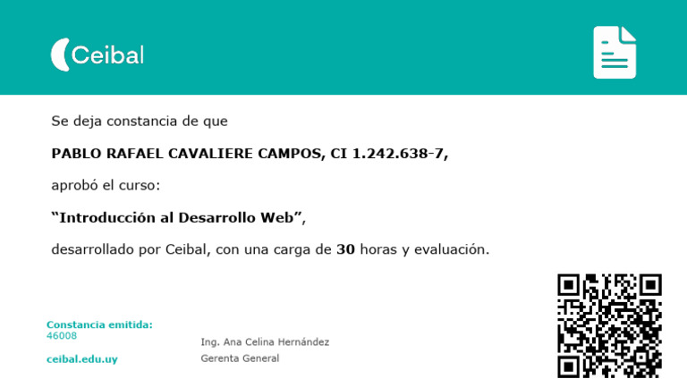 Introducción Al Desarrollo Web | PDF